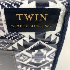 Pendleton | Bedding | Pendleton 0 Cotton Flannel 3 Pc Twin Sheet Set ...